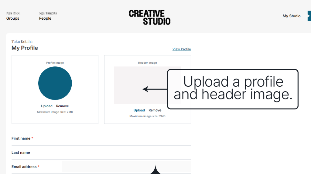 How To: Make Your Creative Profile | Creative Taupō
