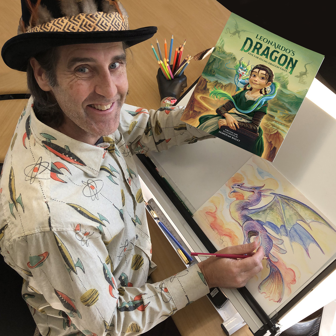 Dragon book emerges from kernel of truth | Creative Taupō