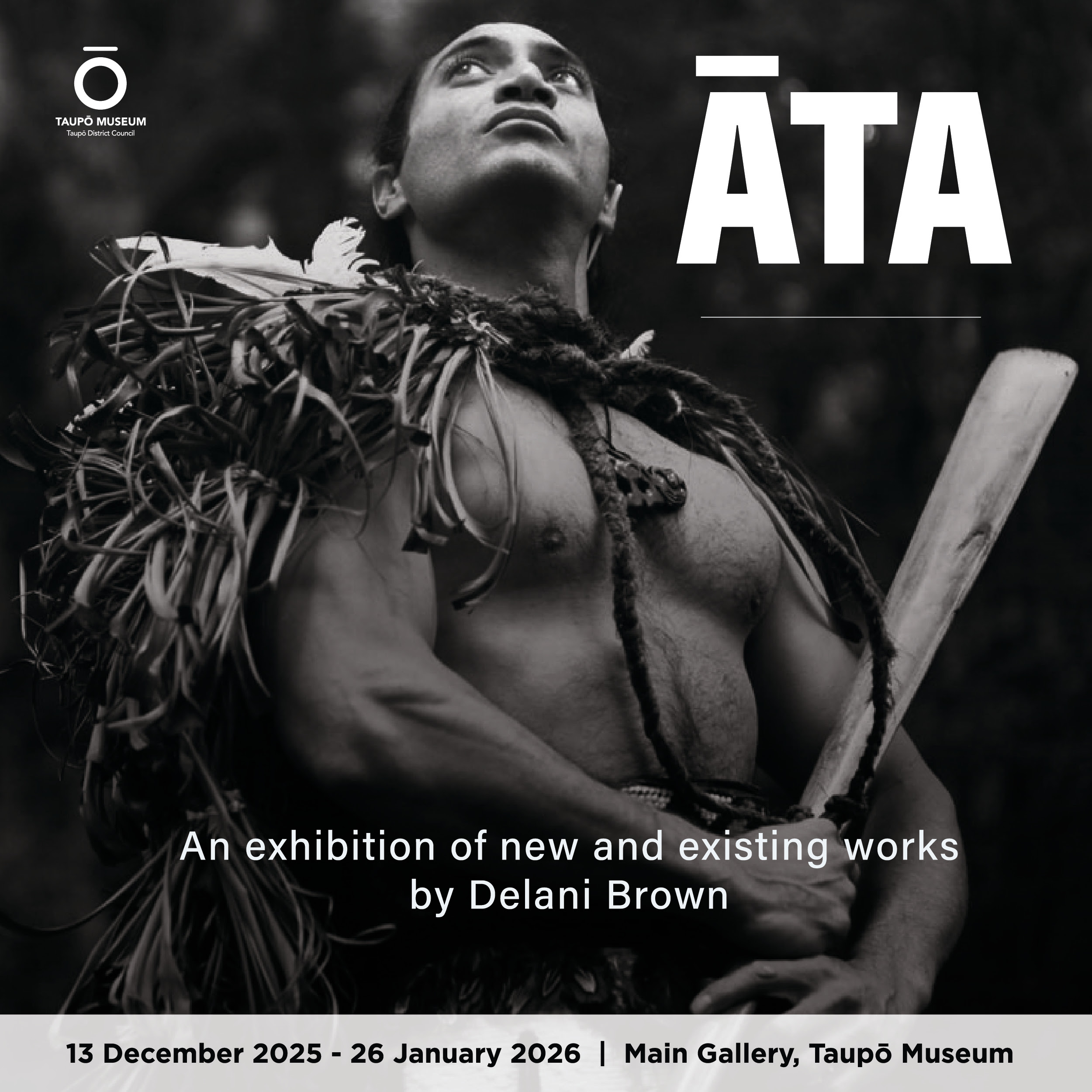 Āta – by Delani Brown opens at Taupō Museum | Creative Taupō